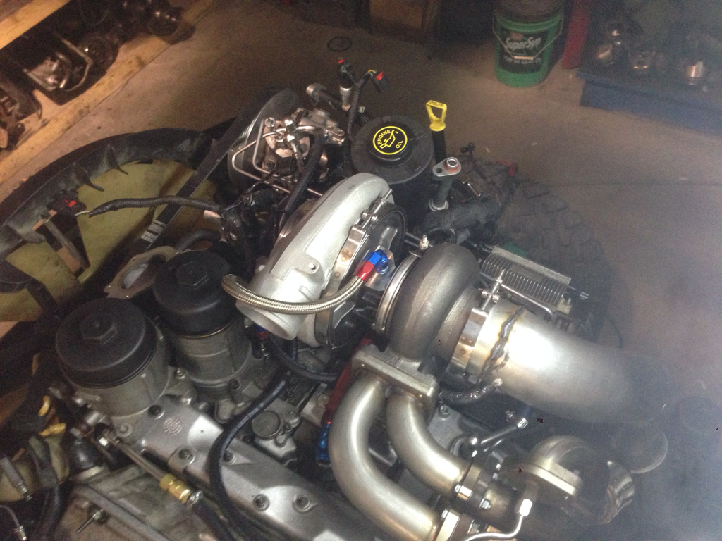 Single turbo 6.4 I'm building. | PowerStrokeArmy